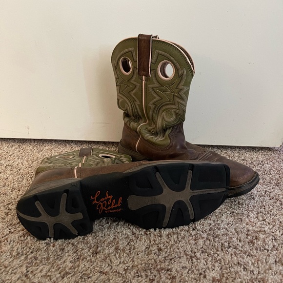 Durango | Shoes | Lady Rebel By Durango Womens Army Green Western Boot ...